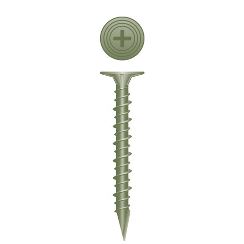 Self-Tapping Cement Board Screws & Fasteners